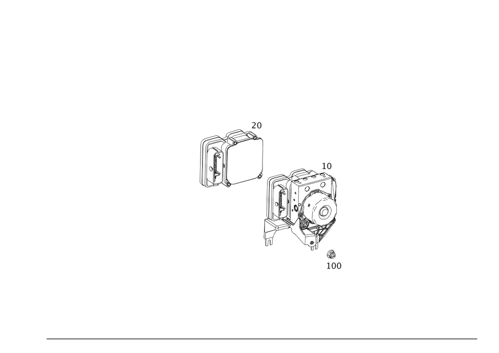 2014-2023 Mercedes-Benz Repair Kit, Control Unit 246-900-71-16 | MB OEM ...