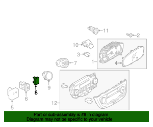 2014-2024 Mitsubishi Blank Cover 8050A078 | Mitsubishi Parts Warehouse
