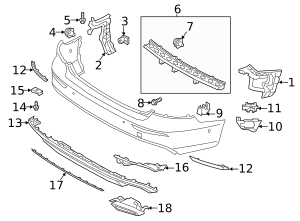 32227002 - Lower Molding - 2019-2021 Volvo | Volvo OEM Parts Direct