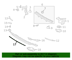 2019-2021 Volvo Trim Molding 31664976 | TascaParts.com