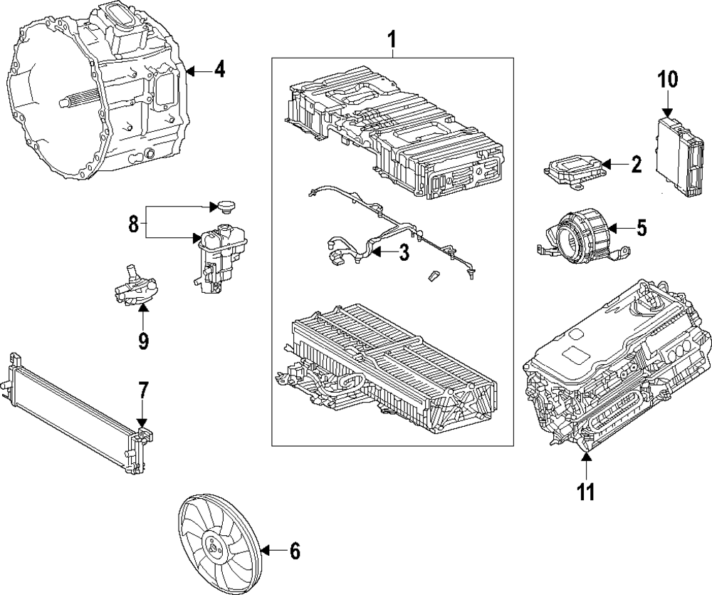 G9282-34010 - Drive Motor Battery Pack Temperature Sensor 2022-2025 ...
