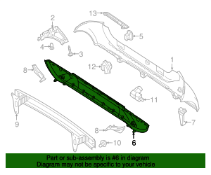 2016-2019 Smart Lower Panel 4538801301 | MB Parts Store