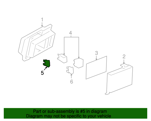 2008-2012 Chevrolet Malibu Passenger Compartment Fuse Block Diode ...