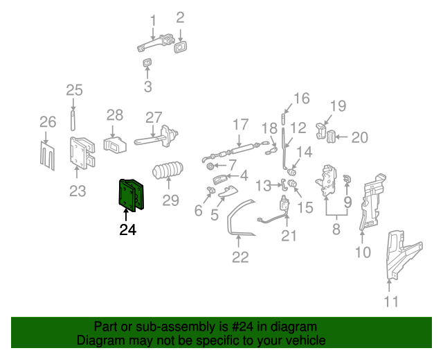463-720-03-37 - Upper Hinge 2002-2018 Mercedes-Benz | Mercedes-Benz USA ...