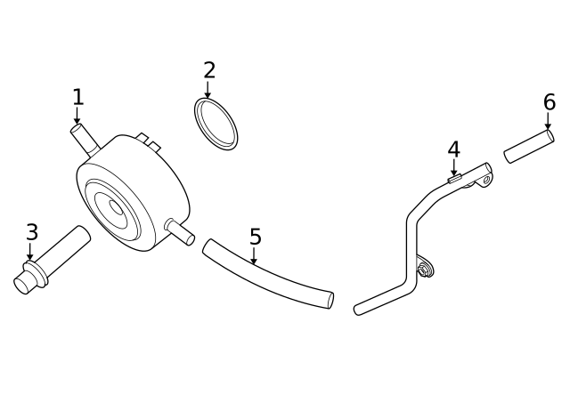 2020-2021 Nissan Frontier Cooler Pipe 14053-9BT0A | OEM Parts Online