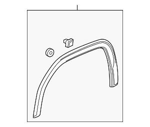 2019-2024 GMC Molding 23396048 GM | GMPartsDirect.com