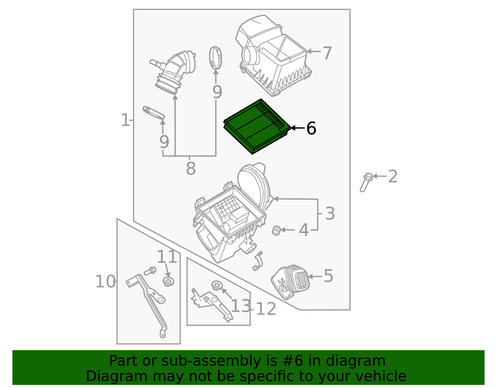 FA-1948 - Motorcraft™ Air Filter 2020-2025 Ford | Big 3 Auto Parts