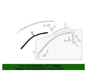 2018-2023 Lexus Retainer 62362-24020 | OEM Parts Online