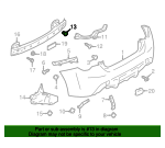 Genuine OEM Side Bracket Grommet Part# SU003-03367 Fits 2013-2020 ...