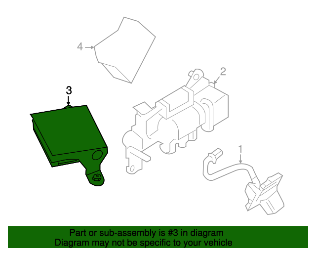 2015 Nissan Altima Control Module 284A1-3TA4B | TascaParts.com