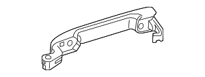2013-2019 Nissan Handle, Outside 80640-3TA3A | TascaParts.com