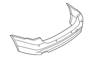 51127312732 - 2012-2015 BMW Bumper Cover (51-12-7-312-732) | BMW of ...