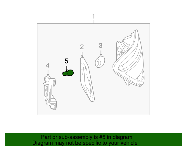 1986-2023 Mercedes-Benz Bulb 000000-008156 | MB OEM Parts