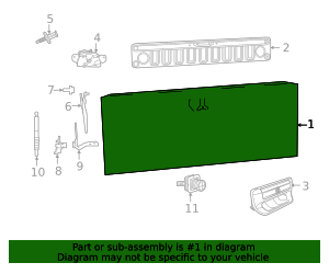 Tail Gate 68623973ab | TascaParts.com