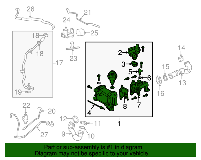 2014-2016 Audi Cooler Assembly 059-131-515-FQ | Audi USA Parts