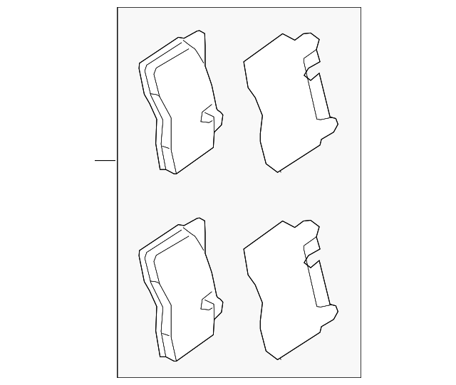 2018-2022 Land Rover Brake Pads LR138646 | JaguarParts.com