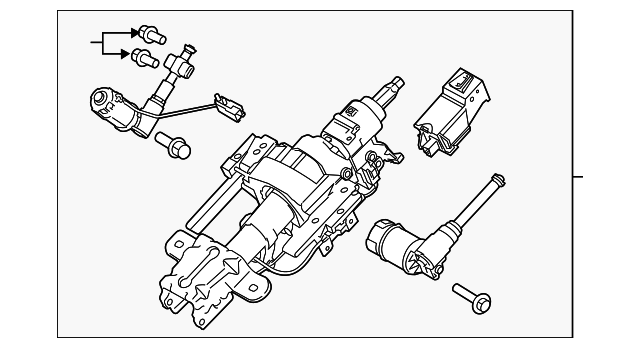HL3Z-3C529-M - 2018-2021 Ford - Steering Column | My Ford Parts