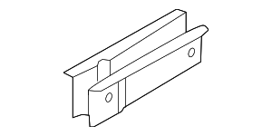 5Q0-803-511-B - Rail Extension 2015-2019 Audi | Audi OEM Parts