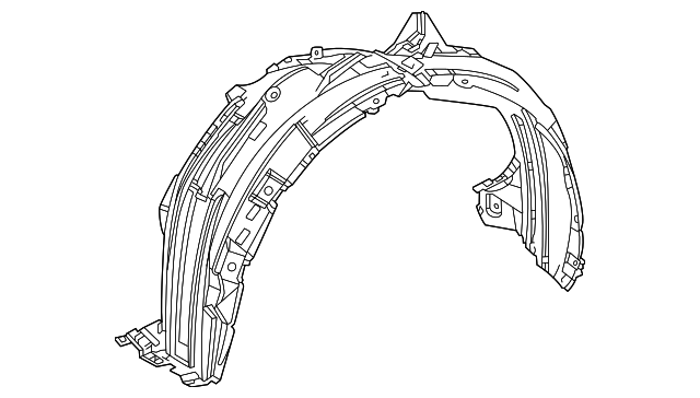 2021-2024 Toyota Venza Fender Liner 53875-48190 | OEM Parts Online