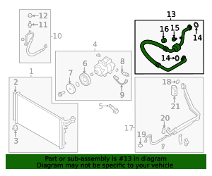 97763-G9050 - Hose Suction 2019-2021 Genesis G70 | AutoNation Parts
