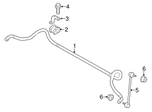 MN101368 - Stabilizer Link 2007-2024 Mitsubishi | Mitsubishi Direct Parts
