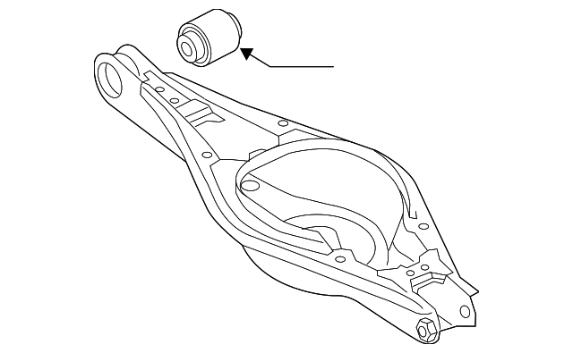 2019-2022 Volvo XC40 Lower Control Arm - Driver's Side (LH) 32221199 ...