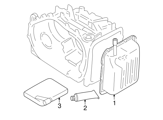 46321-39010 - Transmission Filter 1999-2010 Hyundai | AutoNationParts.com