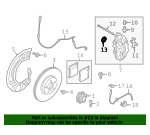 34-11-1-162-178 - Disc Brake Caliper Piston Boot - 1994-2021 BMW ...