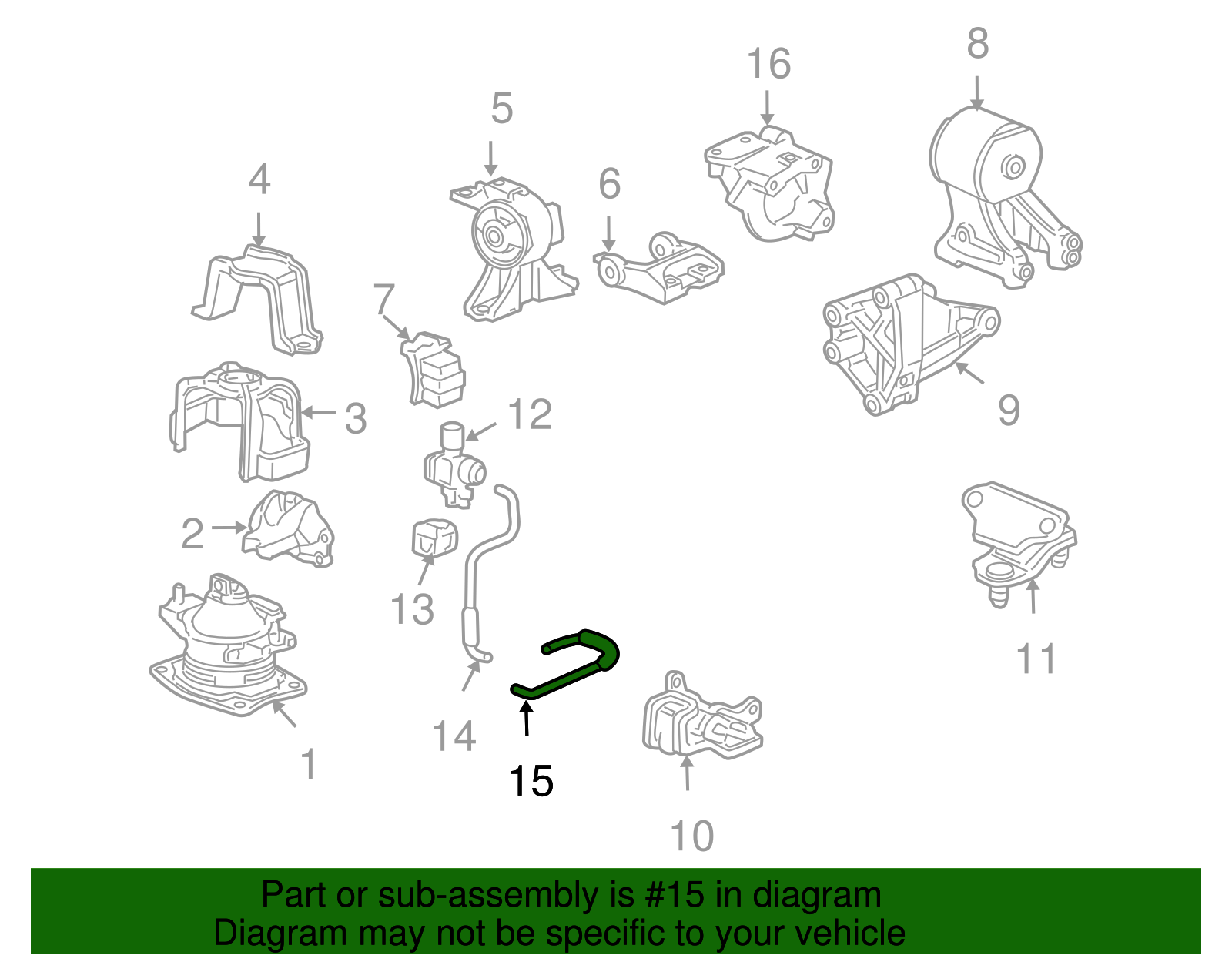 50932-STX-A00 - 2008-2010 Honda Odyssey - Tube Assembly Electronic ...