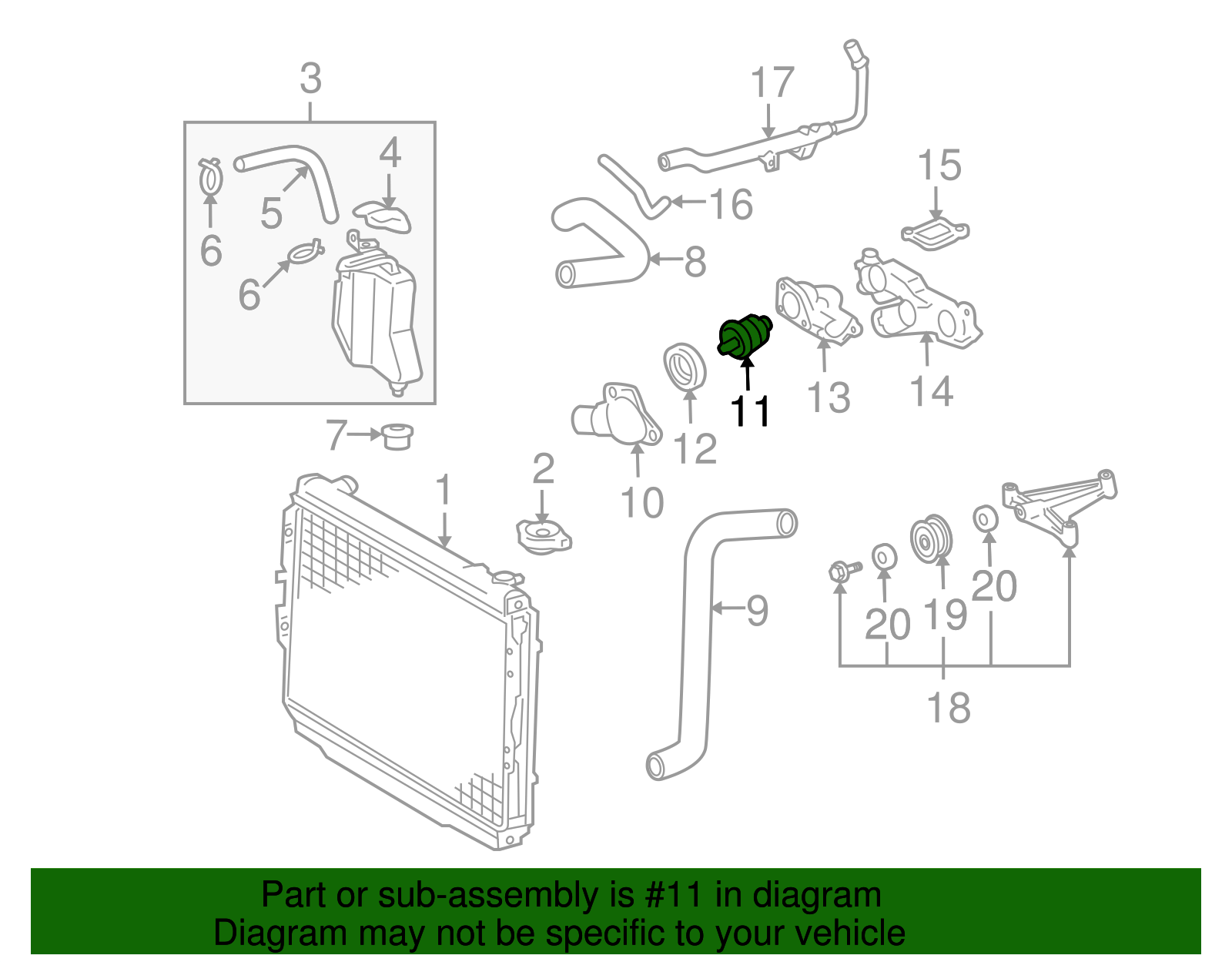90916-03100 - Thermostat - 1998-2007 Toyota | Nucar Toyota Parts