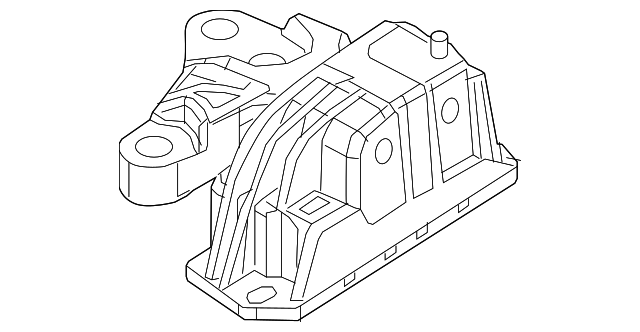 68363757AA - Engine Mount - 2015-2019 Jeep Renegade | Mopar Parts Canada