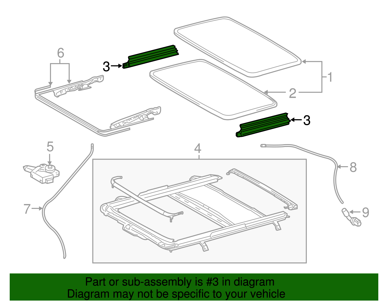 63217-0E070 - Side Trim - 2016-2021 Lexus | My L Parts