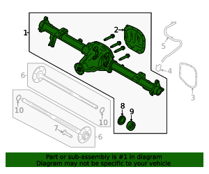 2021-2025 Ford F-150 Axle Housing RL3Z-4010-A | OEM Parts Online
