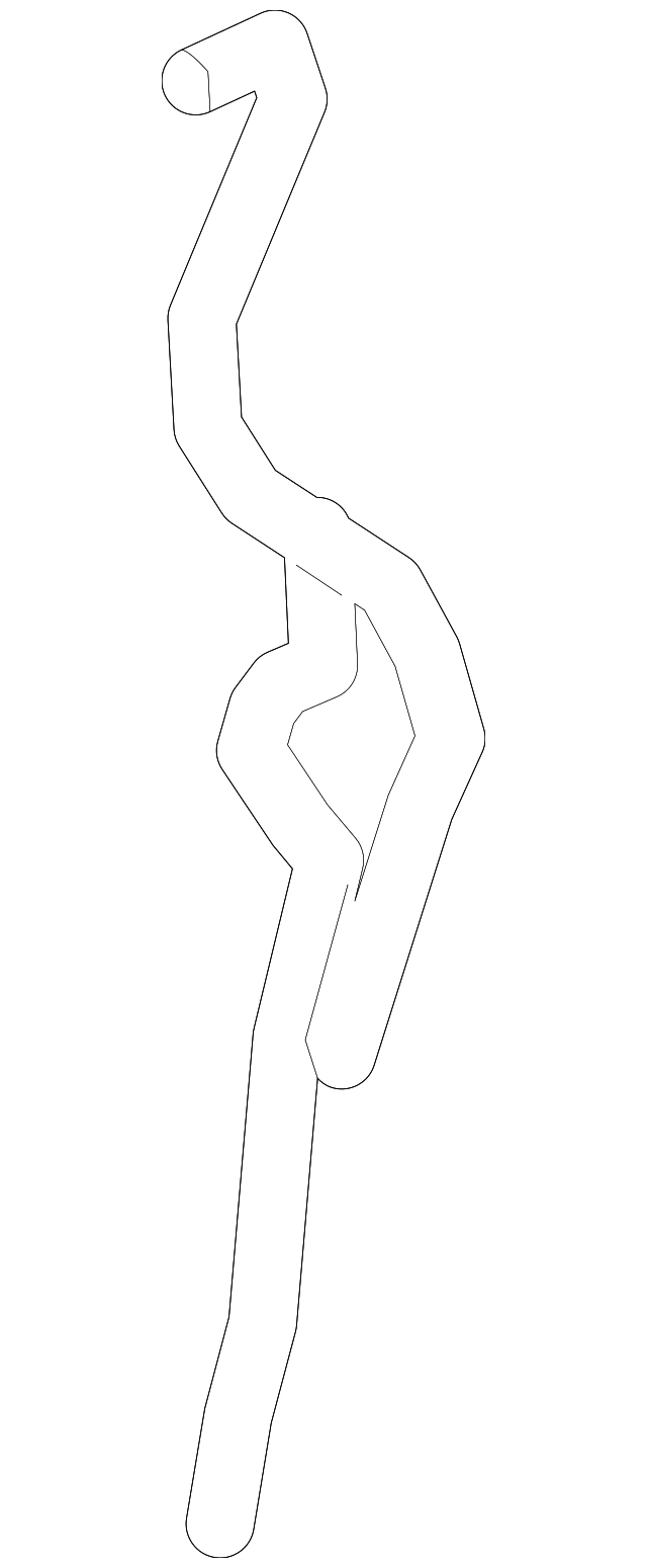 L1MZ-8C289-L - Engine Coolant Overflow Hose 2020-2025 Ford | Big 3 Auto ...