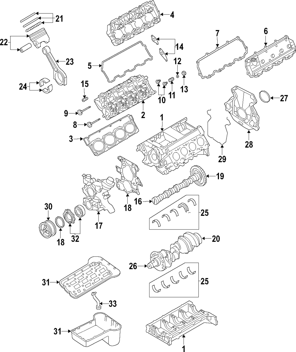 2005-2010 Ford OEM NEW 2005-2010 Ford F350 F250 Super Duty XLT Cargo ...