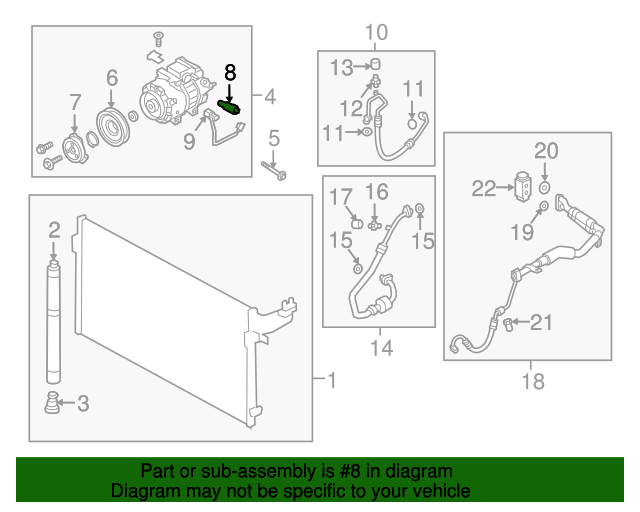 2012-2022 Hyundai Control Valve 97674-3M001 | OEM Parts Online