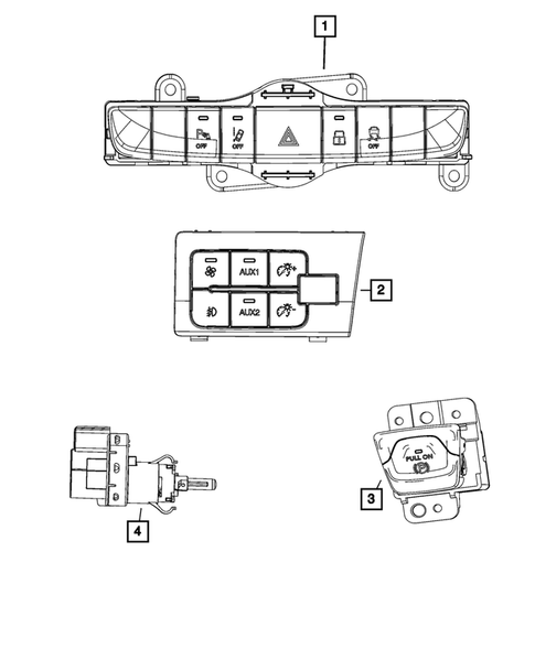 Switches for 2022 Ram ProMaster 1500 | Mopar eStore