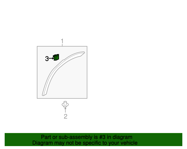 2004-2023 Kia OEM NEW 2004-2020 Kia Clip-Side Garnish Mounting Rocker ...