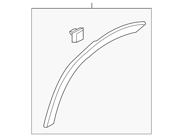 2011-2015 Kia Sorento OEM NEW 11-15 Kia Sorento Black Garnish Assembly ...