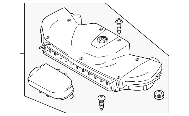 13717638564 - 2014-2019 BMW Air Cleaner Assembly (13-71-7-638-564 ...