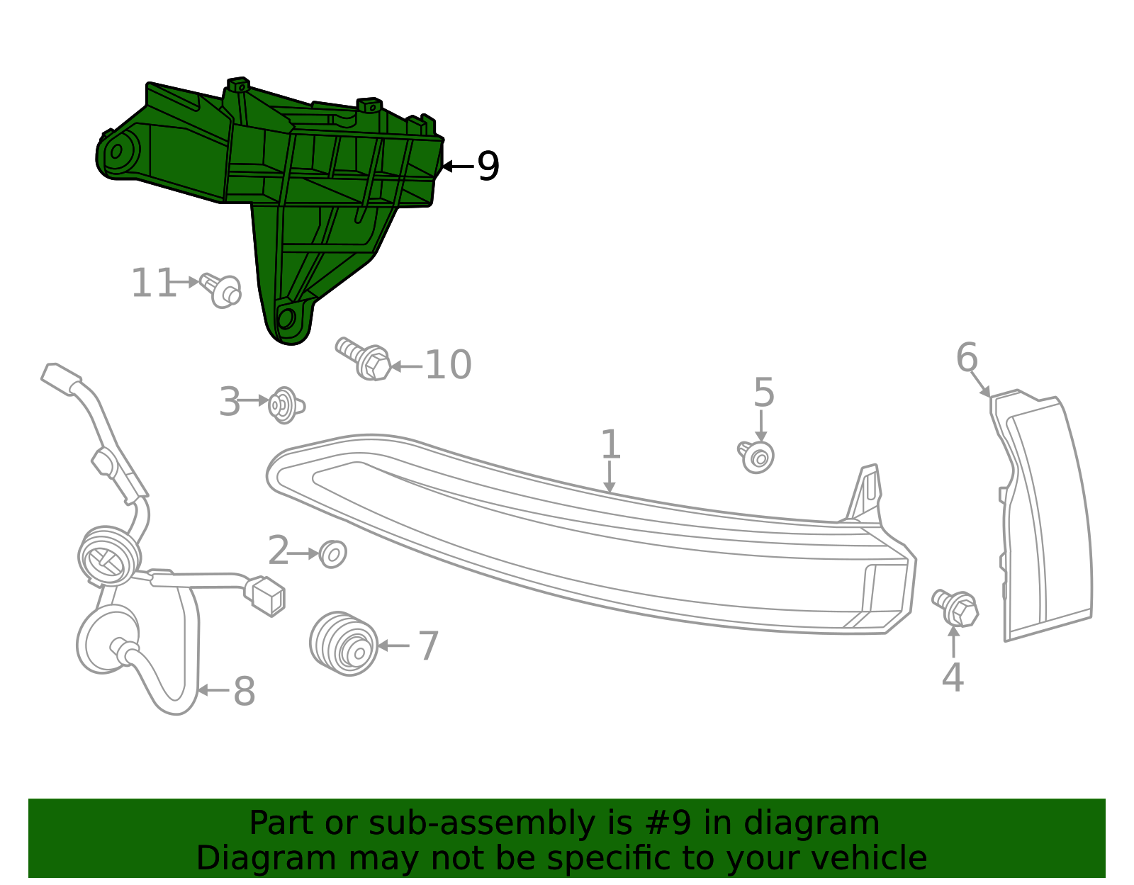 2021-2024 Toyota Venza Upper Retainer 52562-48030 | Toyota Parts Center