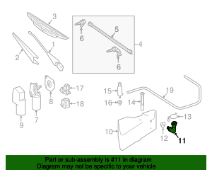 2002-2018 Mercedes-Benz Washer Fluid Reservoir Filler Pipe 463-869-02 ...