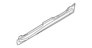 2004-2011 Volvo Rocker Reinforced 8652244 | TascaParts.com