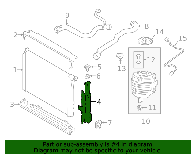 17-11-8-666-839 - Side Cover 2019-2023 BMW | AutoNationParts.com