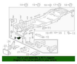 2014-2020 GM Bracket 23212859 GM | GMPartsDirect.com