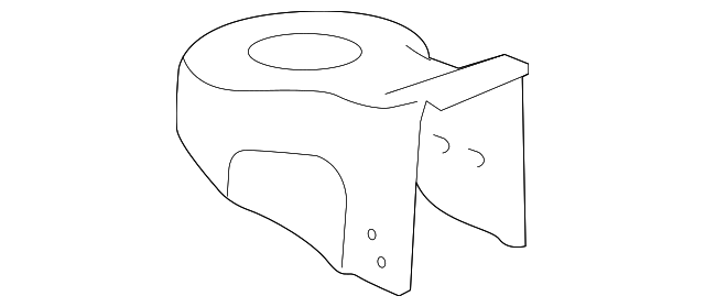 2015-2020 GM Driver Side Radiator Lower Bracket 23226335 GM ...