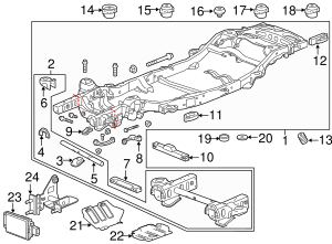 2015-2020 GM Underbody Splash Shield 23475140 | GM Parts Center