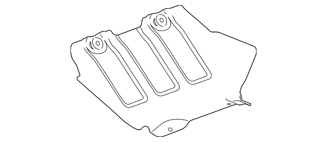 2015-2020 GM Underbody Splash Shield 23475140 | GMPartsDirect.com