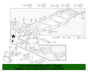 2014-2020 GM Bracket 22833932 | GMPartsDirect.com