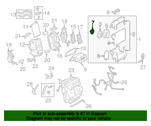 2008-2016 Audi Expansion Valve 8K0-820-679-B | OEM Parts Online